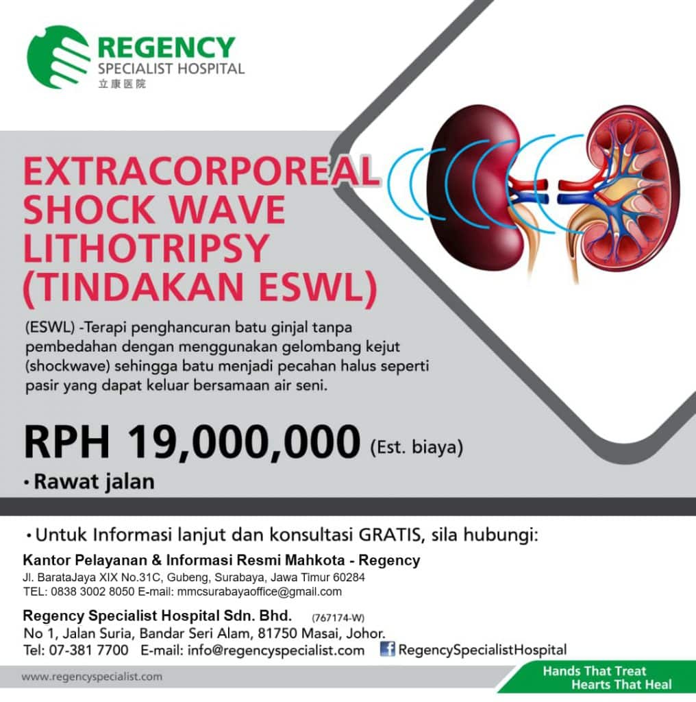 Terapi Penghancuran Batu Ginjal Tanpa Pembedahan