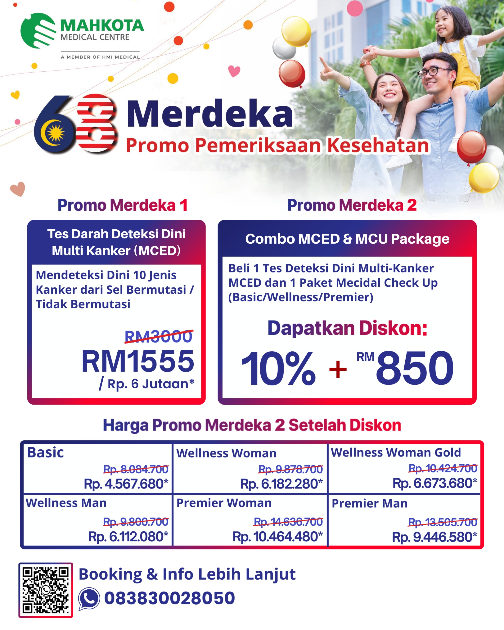 Promo Medical Check Up Di Malaysia – Diskon Hingga Rp 4 Juta